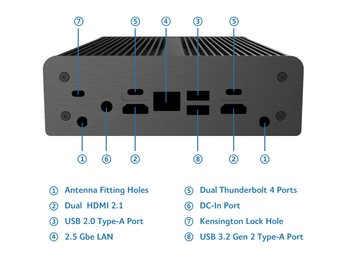 Newton AC3 | Silent evolution for Intel® NUC 13 Pro Core™ i3 (Arena ...