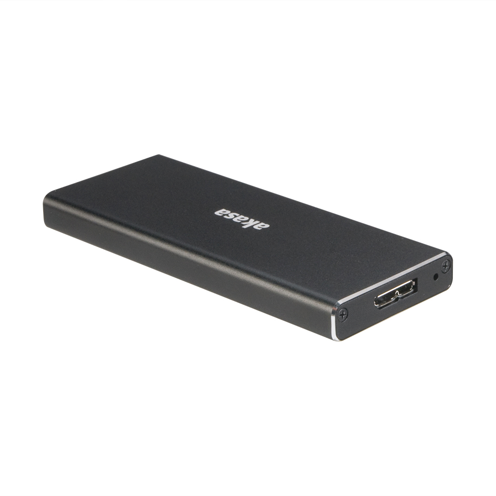 USB 3.1 Gen1 aluminium enclosure for M.2 (NGFF) SSD | | Akasa Thermal ...