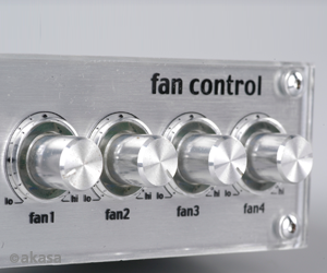 Fan Control PRO | 5.25%u201D fan speed control panel | Akasa Thermal Solution
